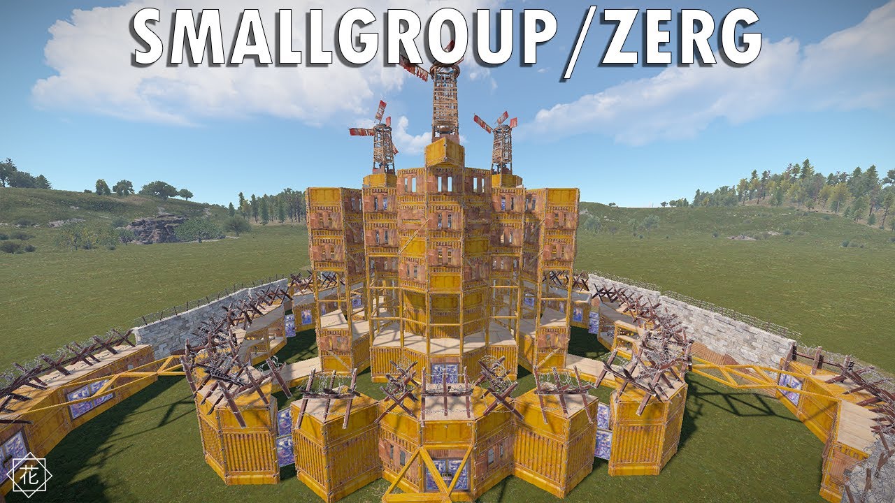 The Best Rust Egg Base Smallgroup Zerg Youtube