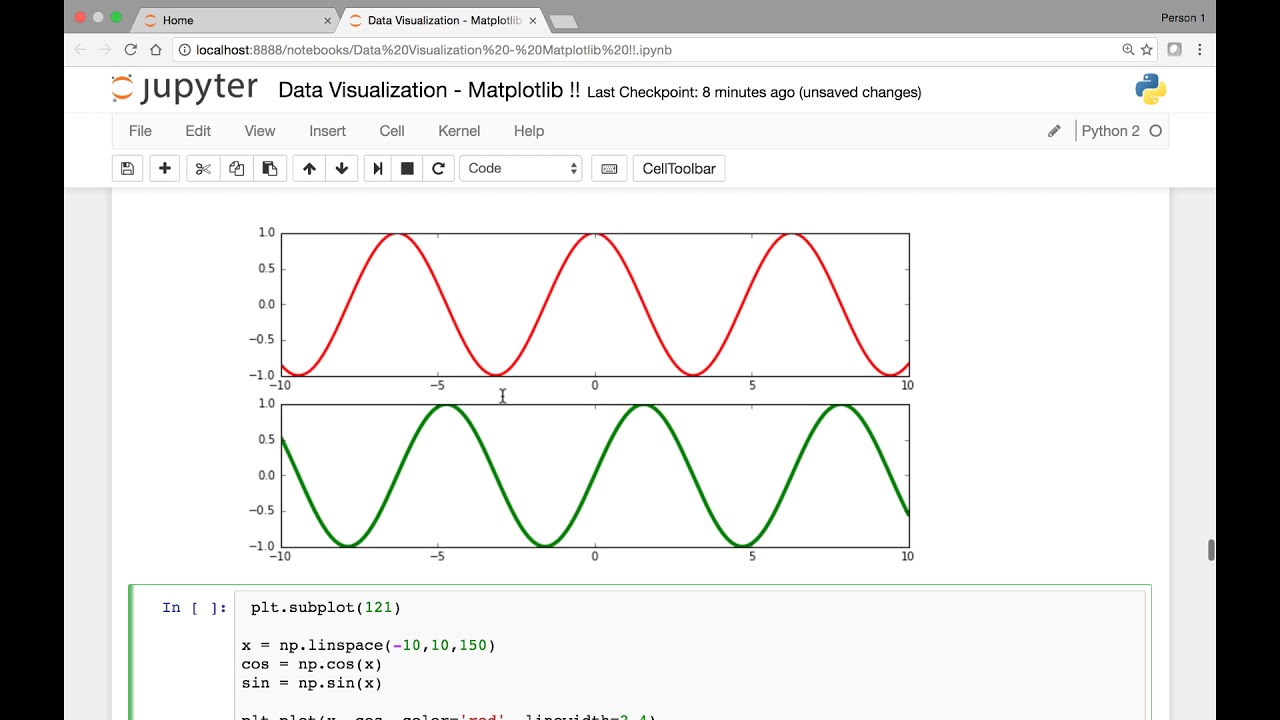 Subplot Matplotlib Example Westprofile