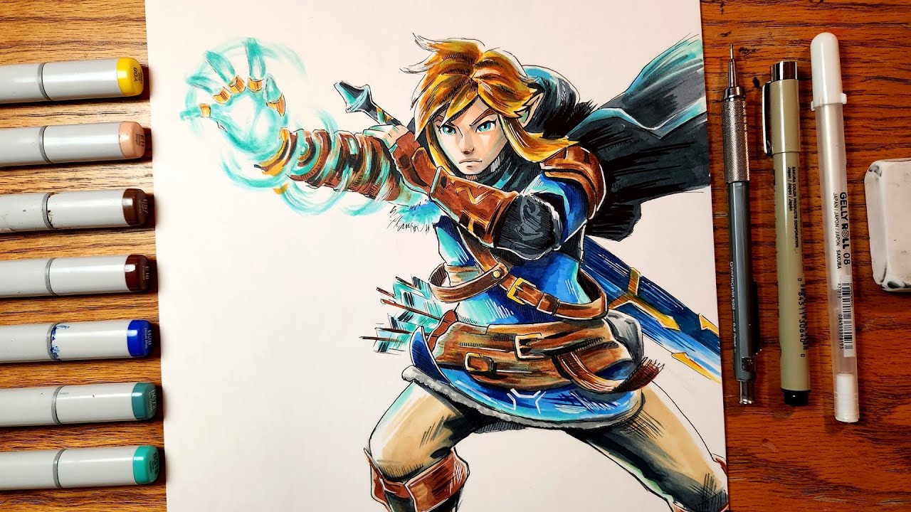 Zelda Drawing Book At James Mccauley Blog