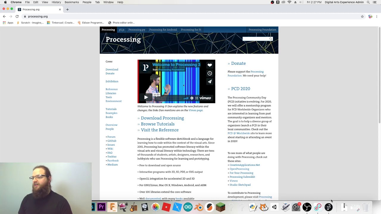Python Mode In Processing Youtube