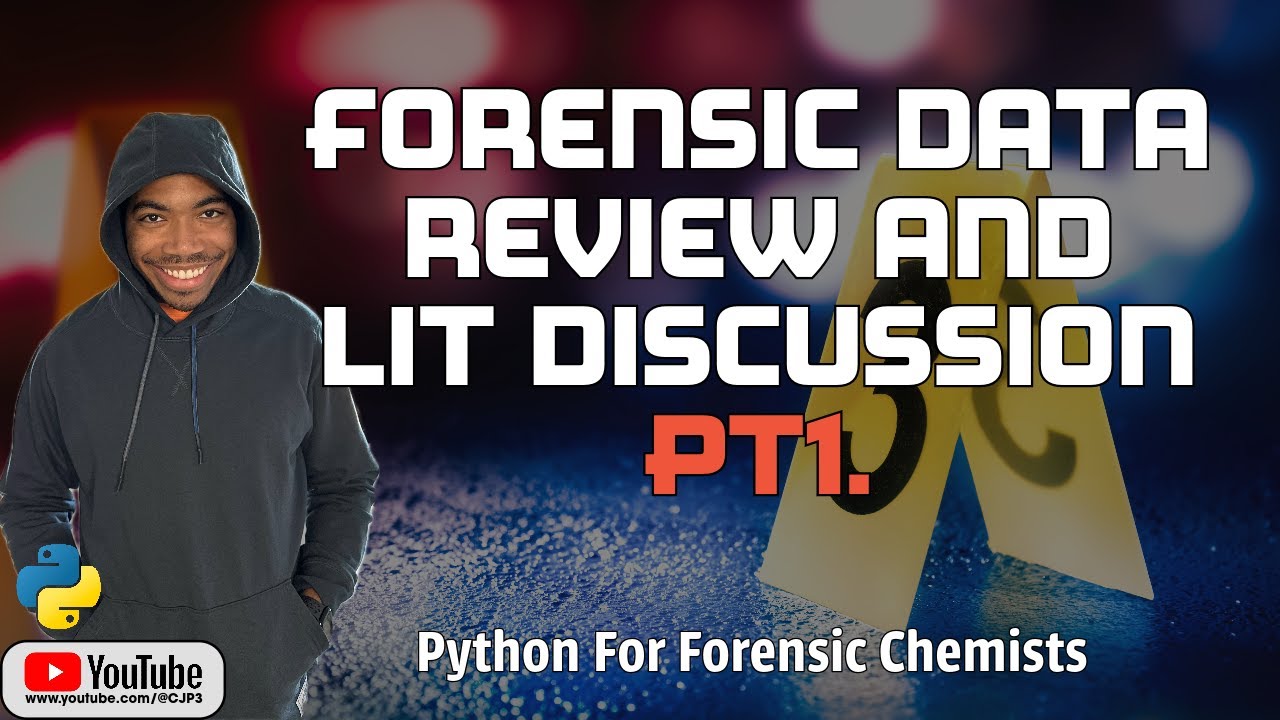 Introducing The Data Python For Forensic Chemists Youtube