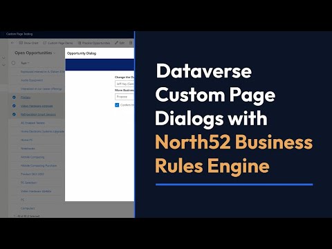 Using North52 Business Rules Engine With Microsoft Dataverse Custom