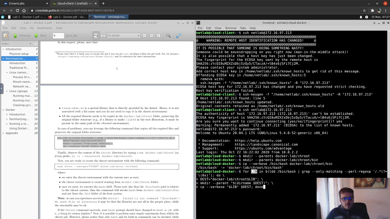 Introduction To Containers Lab 2 Youtube