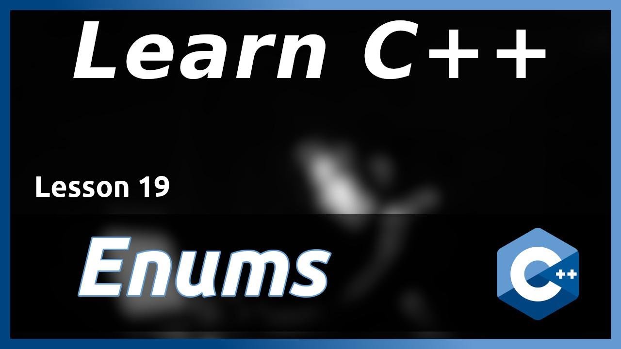 Enums C Tutorial Part 19 Youtube