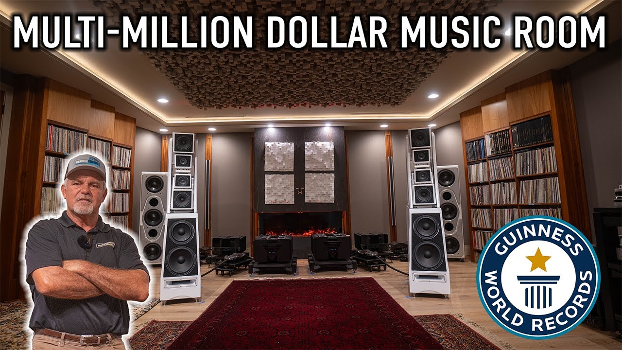 I Built The Best Sounding Music Room In The Country Multi Million