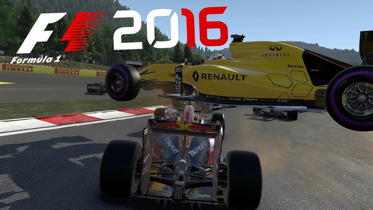 F1 2016 Crash Compilation Youtube