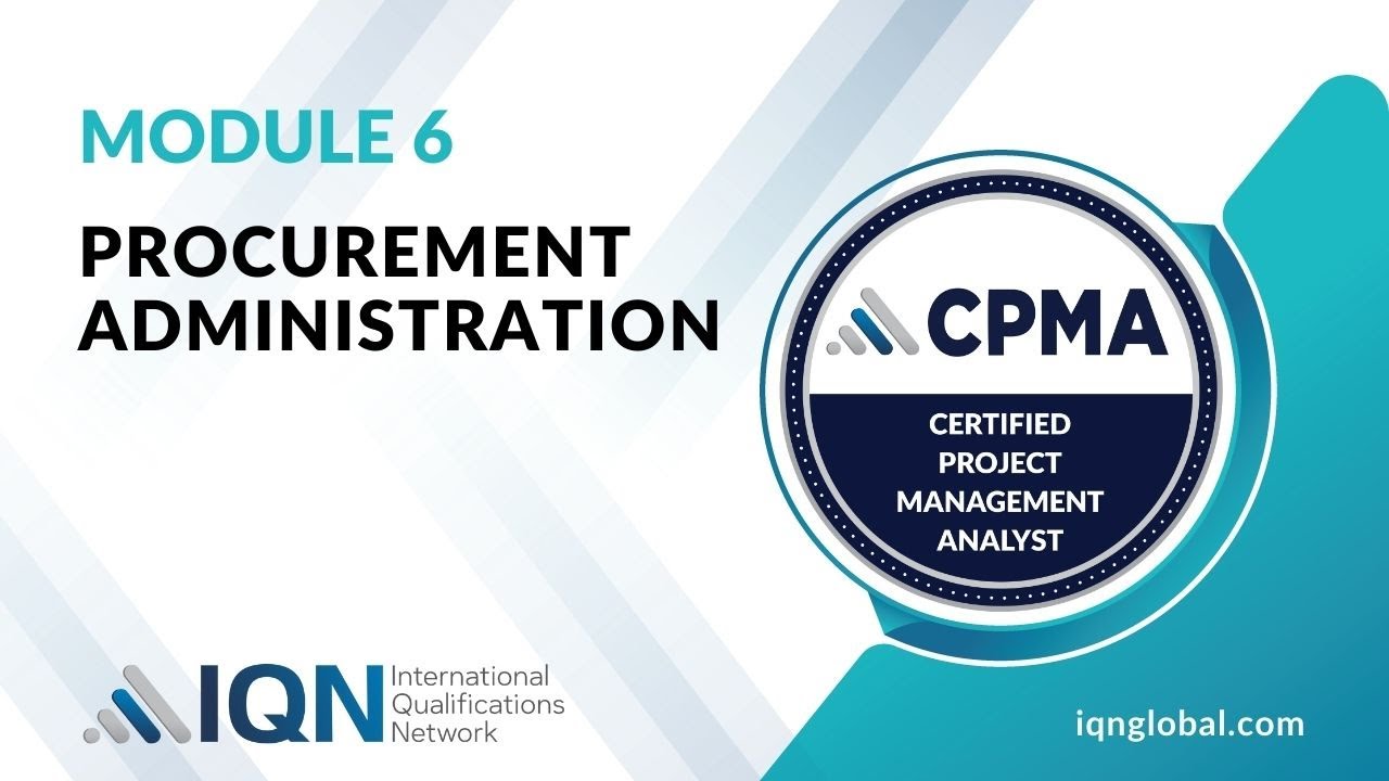 Mastering Procurement Administration With Cpma Youtube