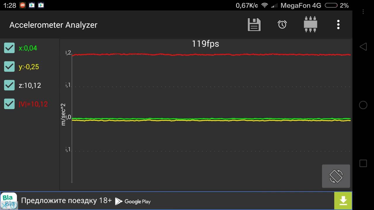 Accelerometer Analyzer 2 Youtube