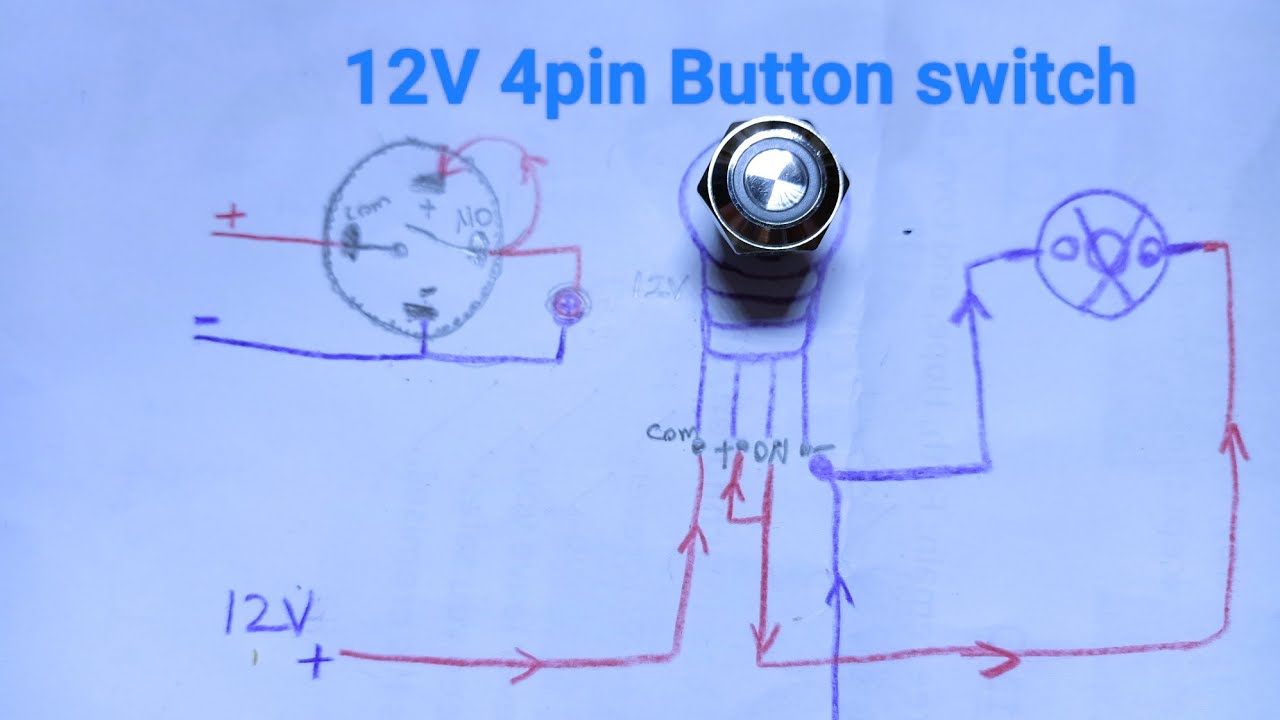 Push Button Tactile Switch Pinout Connections Uses 47 Off