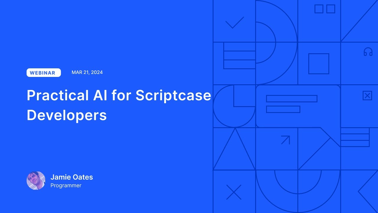 Scriptcase Practical Ai For Scriptcase Developers Youtube
