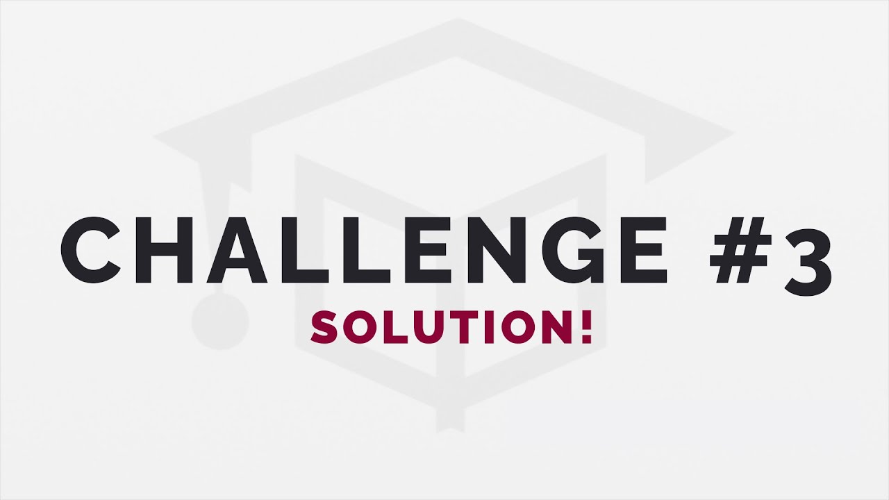 Python Coding Challenge 3 Solution Codemy Youtube