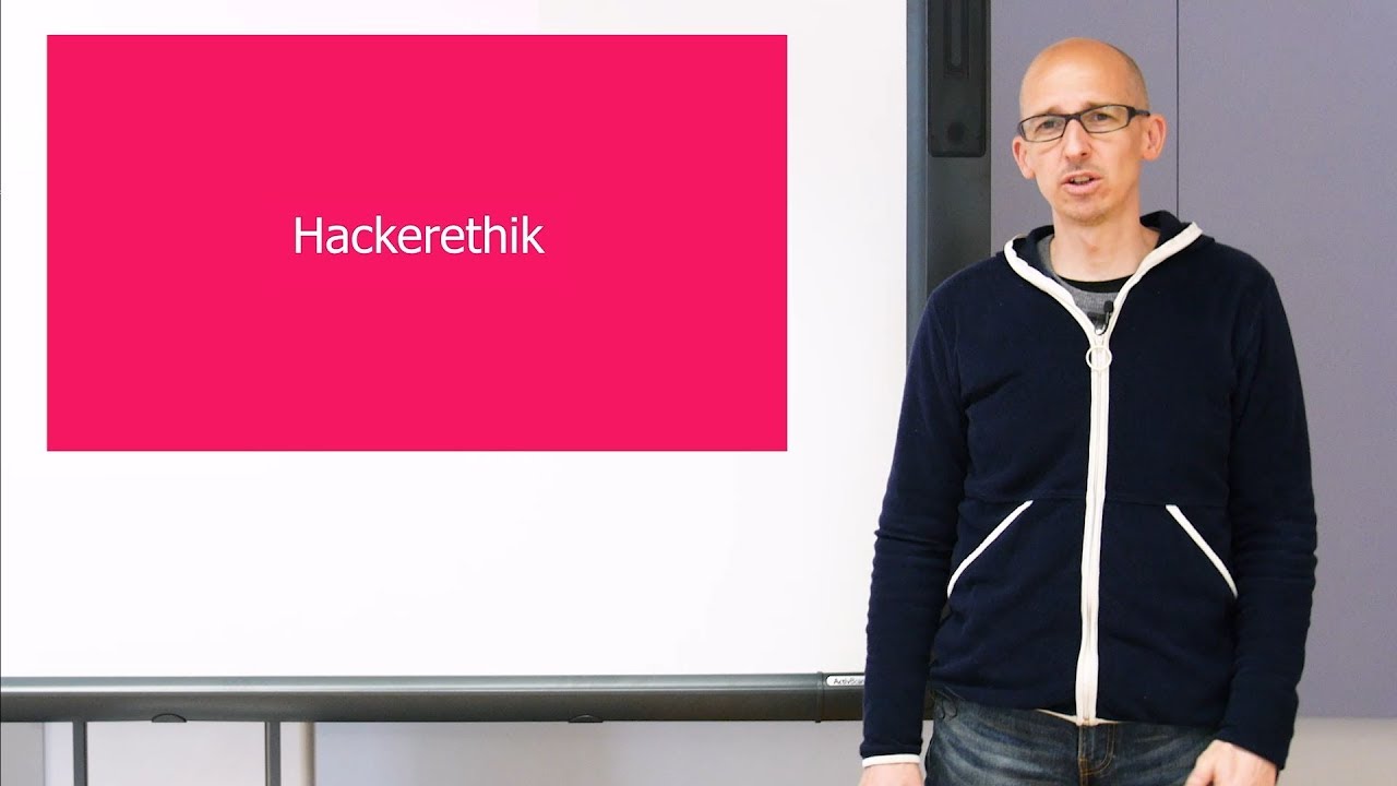 Joachim Scharloth Hacker Innen Ethik Youtube
