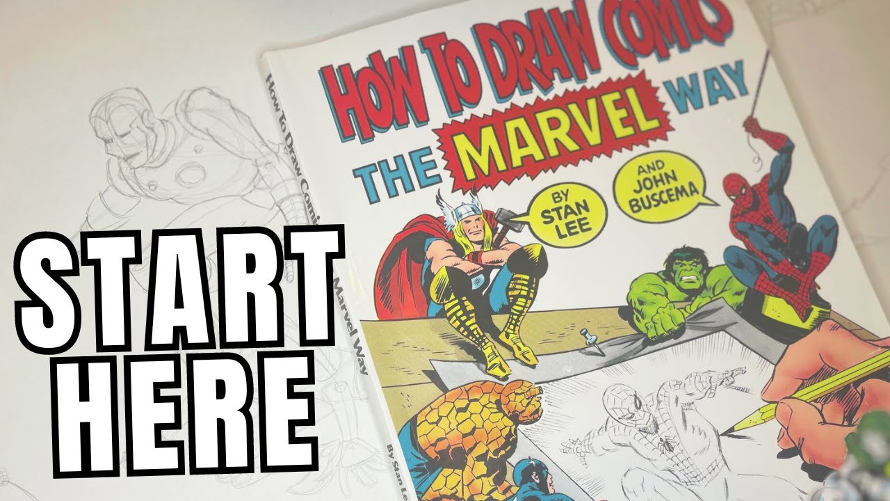 How To Draw Comics Marvel Style
