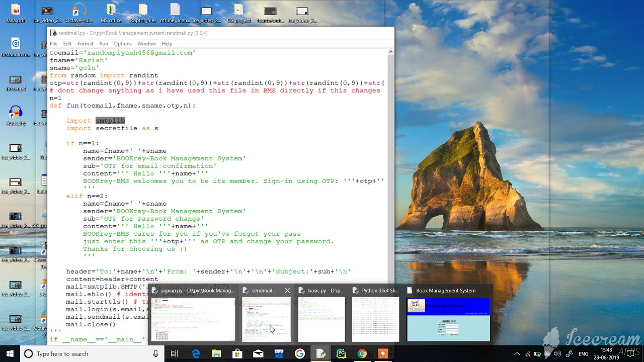 Python Mini Project Tutorial 8 Youtube