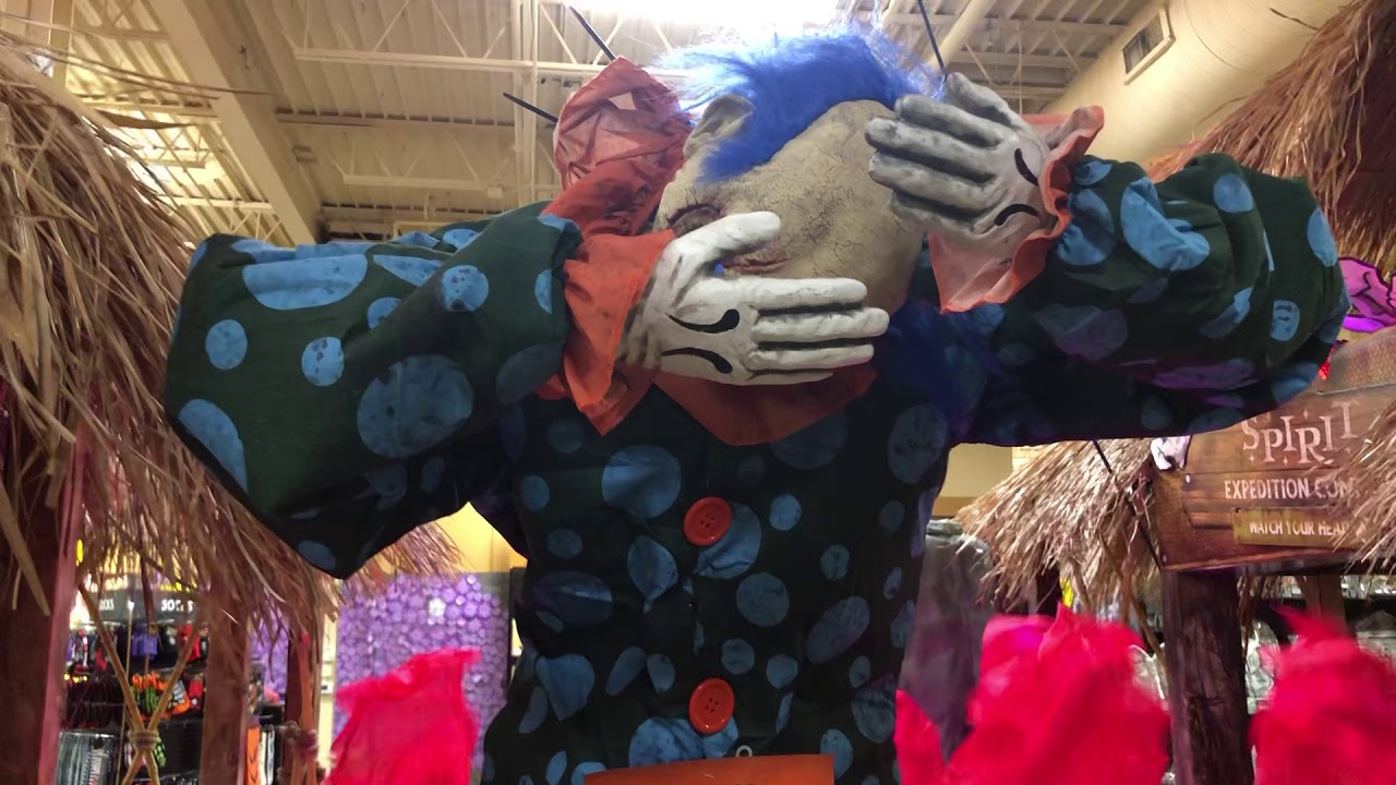 Spirit Halloween Fail Peek A Boo Clown Youtube