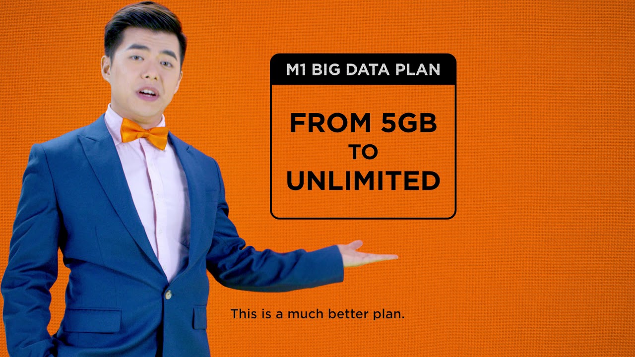 M1 Big Data Plans From 5gb To Unlimited Youtube