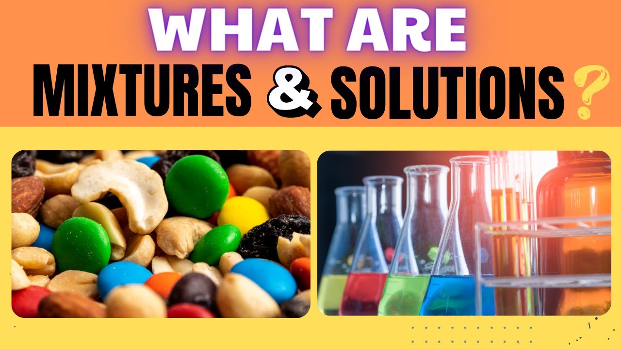 Homogeneous Mixtures Vs Solutions Are They Always The Same