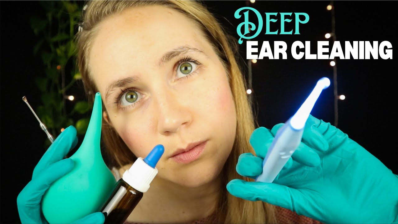 Binaural Asmr Deep Deep Ear Cleaning Real Liquid In Ears рџ Youtube