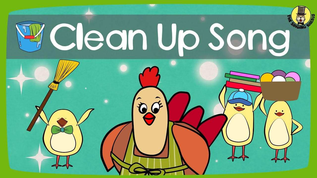 Clean Up Song Tidy Up Song The Singing Walrus Youtube