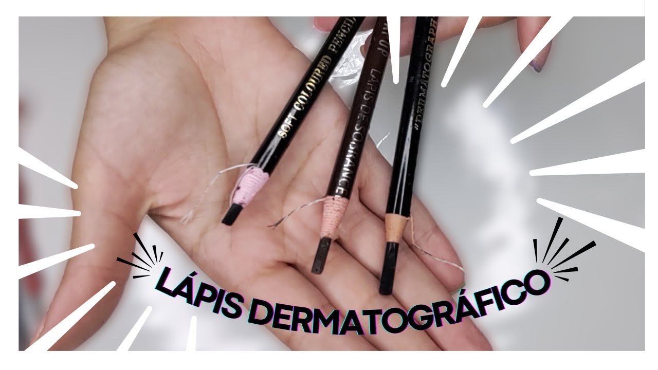 Como Apontar Lápis Dermatográfico Youtube