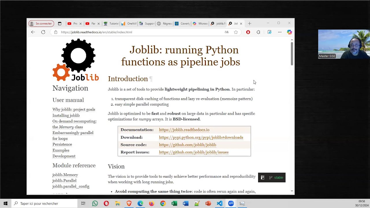 Parallélisation Des Traitements Avec Joblib Python Youtube