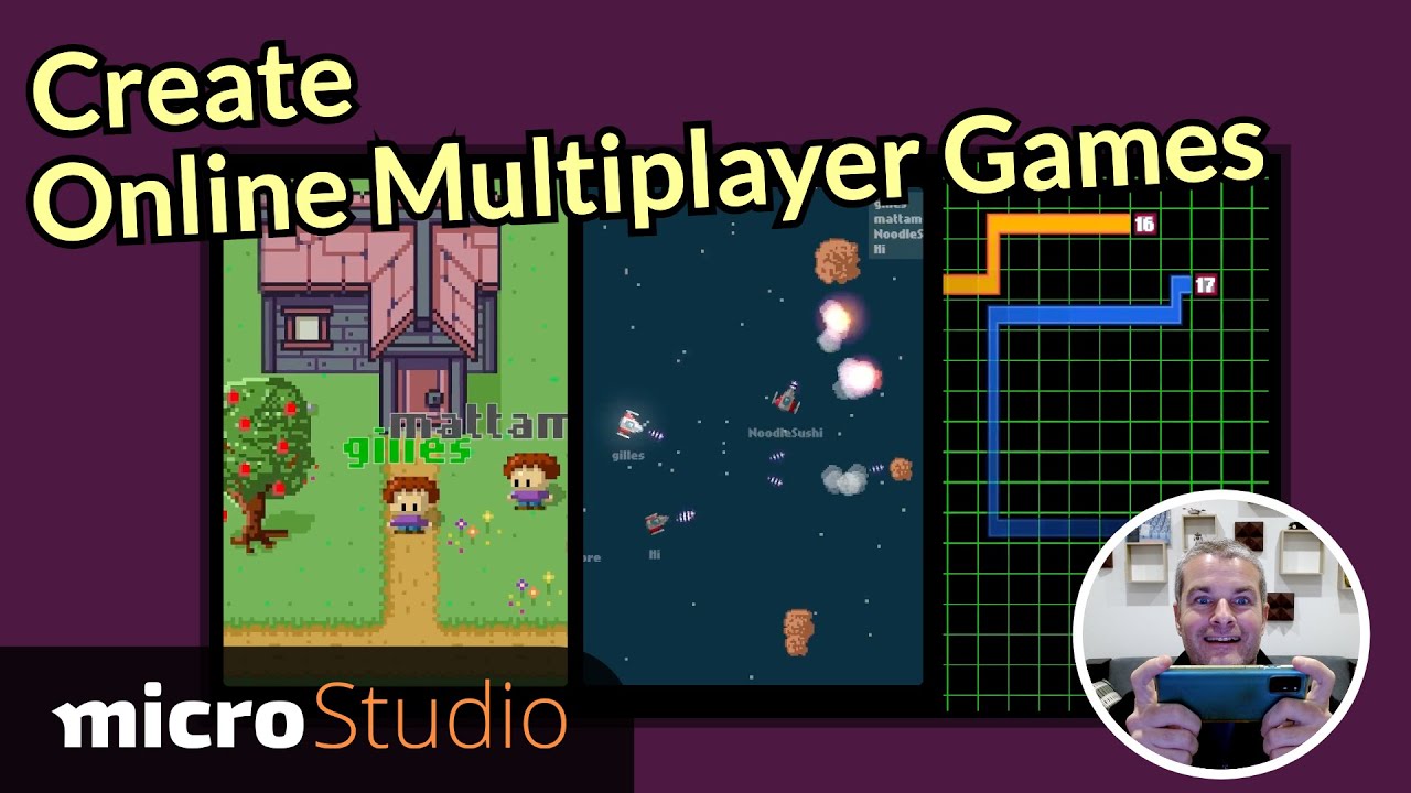 Create Online Multiplayer Games With Microstudio Youtube