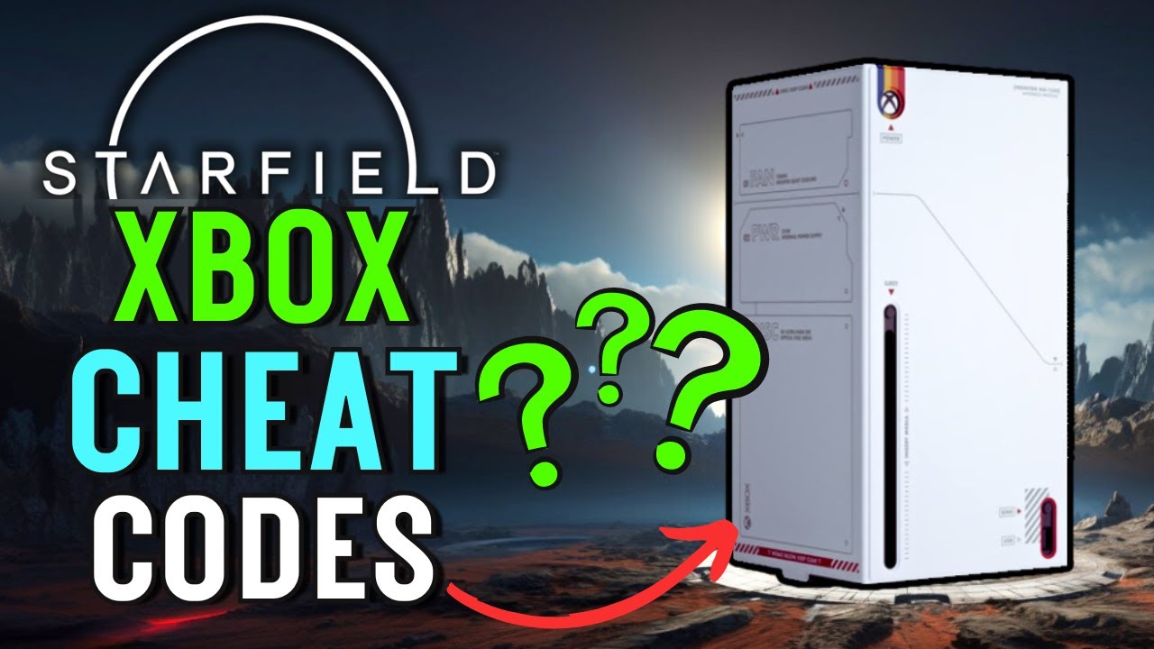 Starfield Activate Console Command Cheat Codes On Xbox Youtube