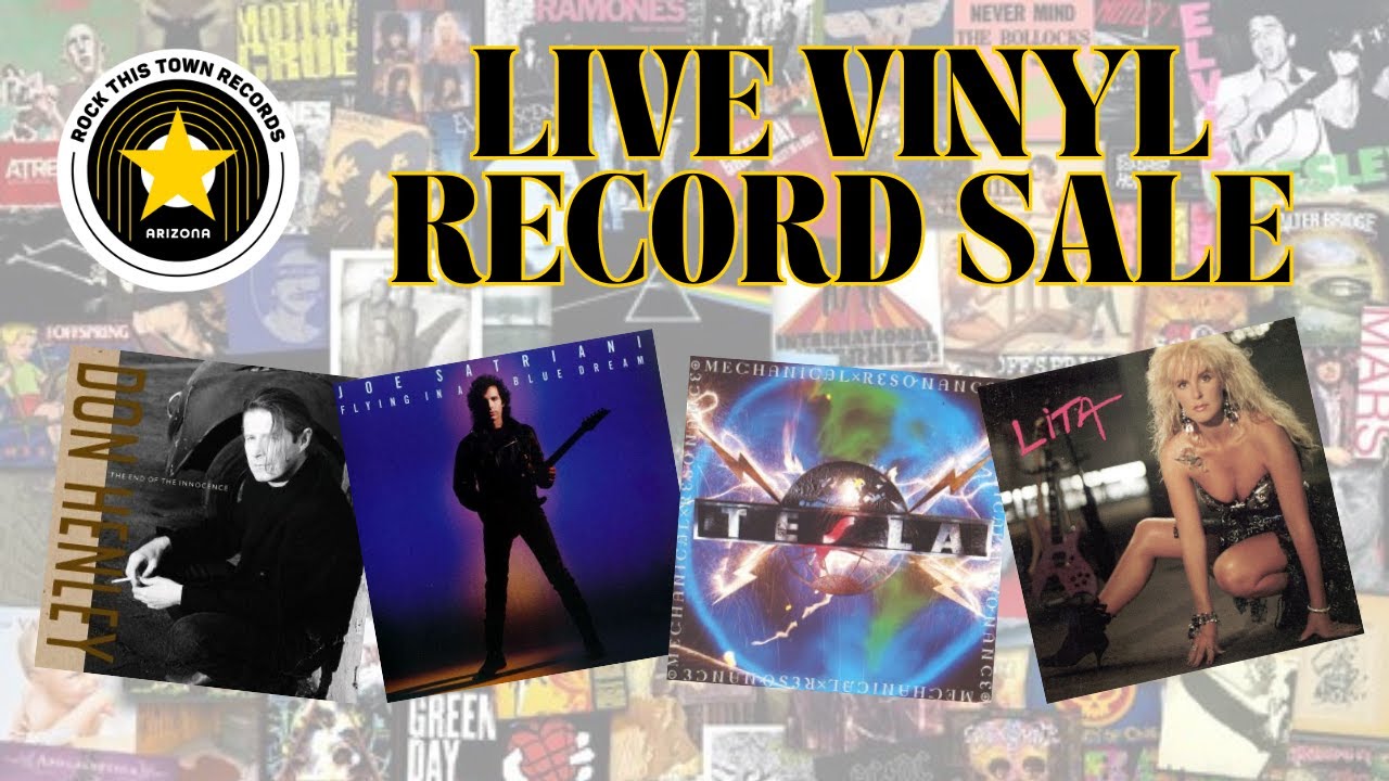 Wednesday Night Live Vinyl Record Sale April 10 2024 Youtube