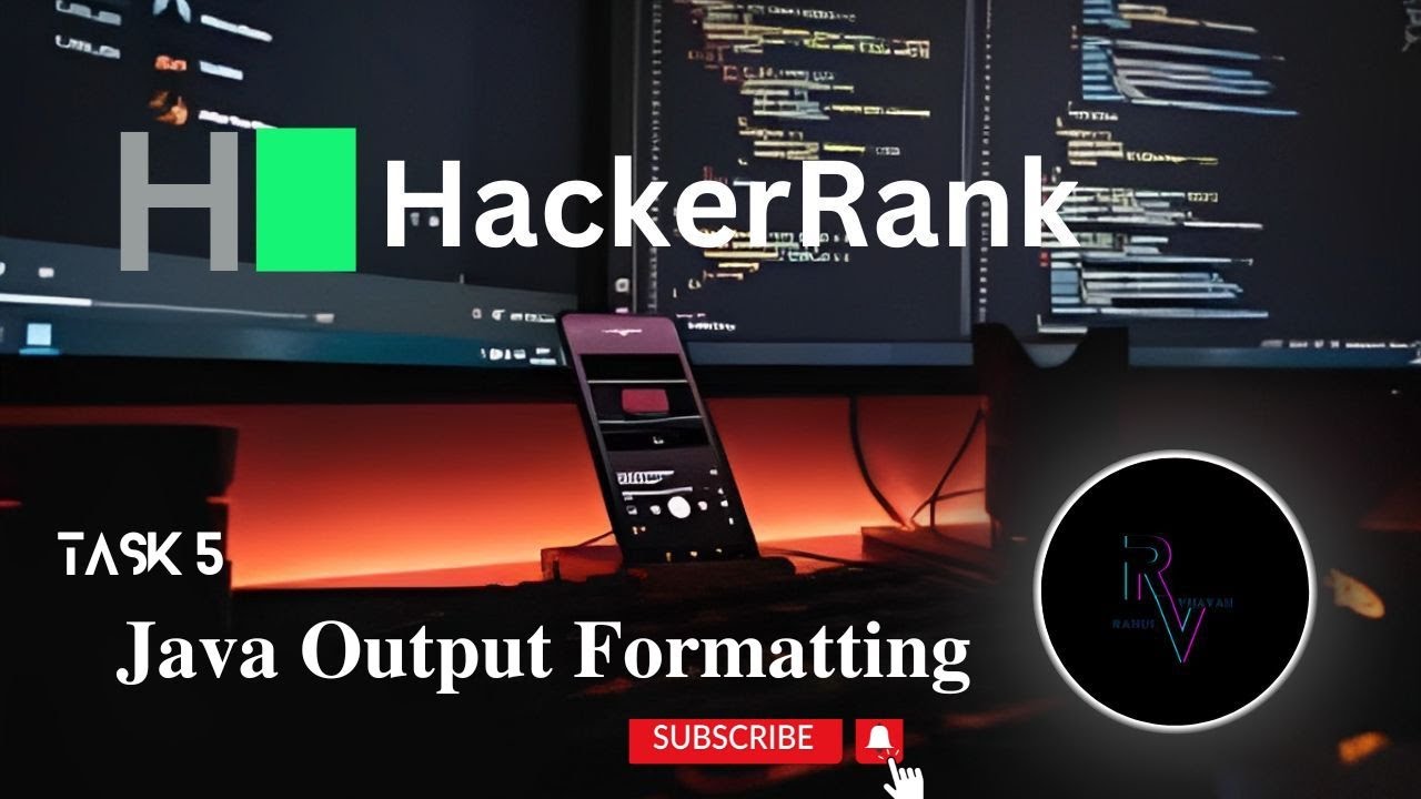 Hackerrank Java Solution Java Output Formatting Task 5 With Source