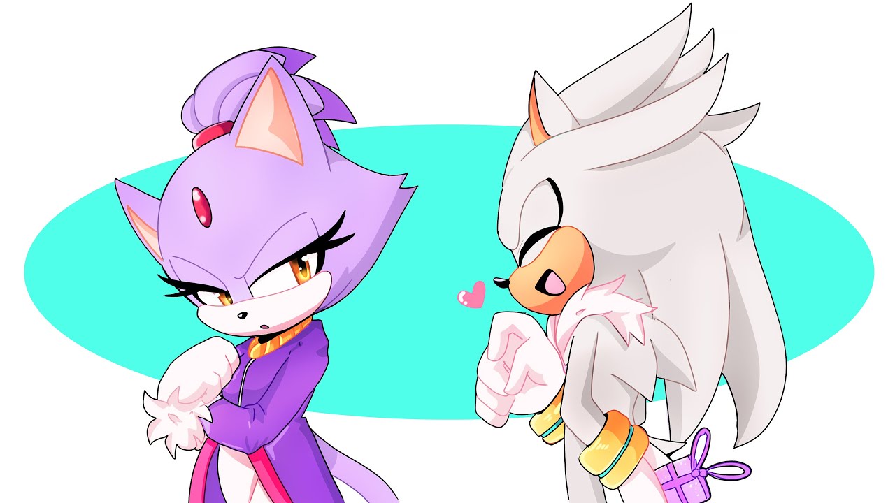 Silver S Special Gift Silver X Blaze Silvaze Sonic Comic Dub Comp