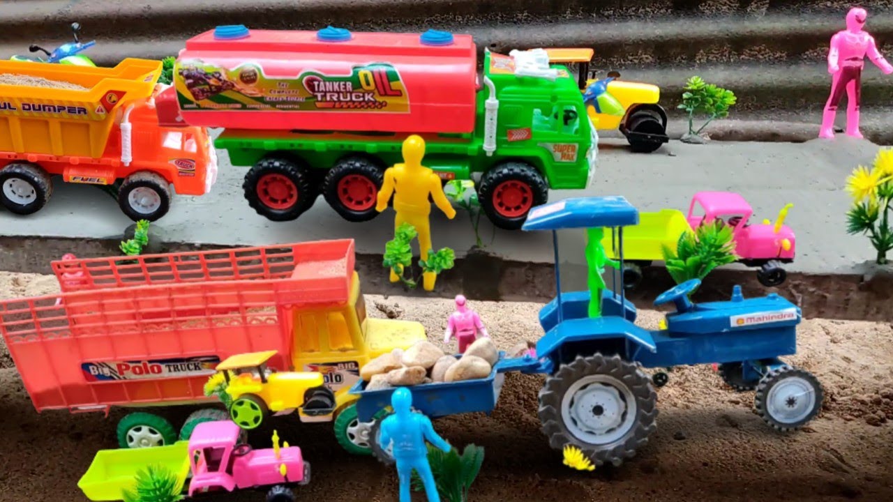 Toy Trucks Toys Cars Toy For Kids Kids Playing Toys Youtube