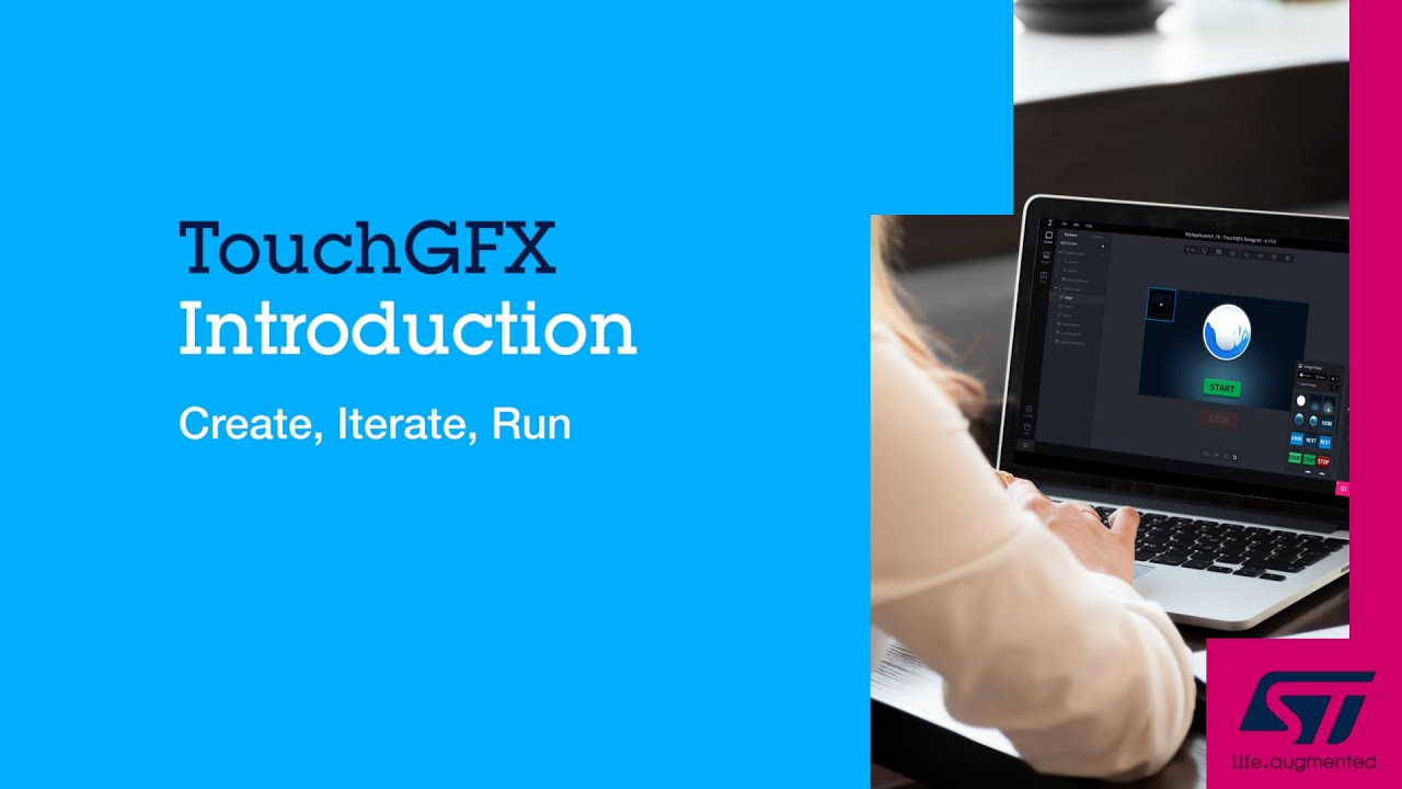 Touchgfx Introduction Create Iterate Run Youtube