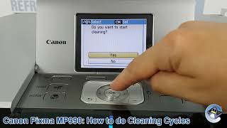 Canon Pixma Mp990 How To Do Printhead Cleaning And Deep Cleaning Cycles ...