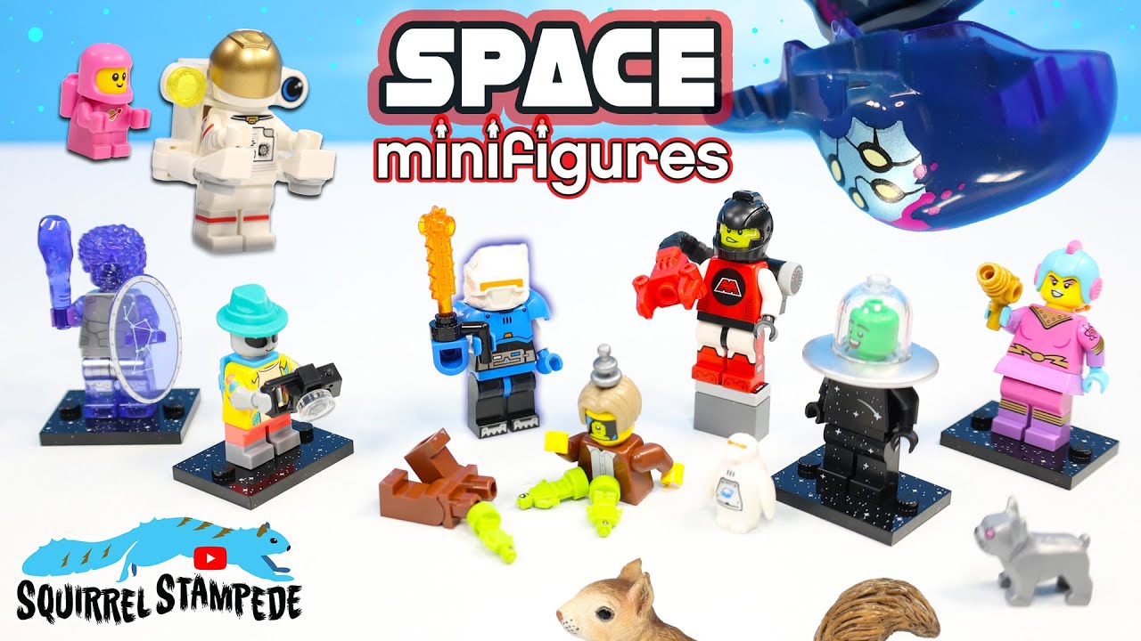 Lego Minifigures Cmf Series 26 Space Collection Review Youtube