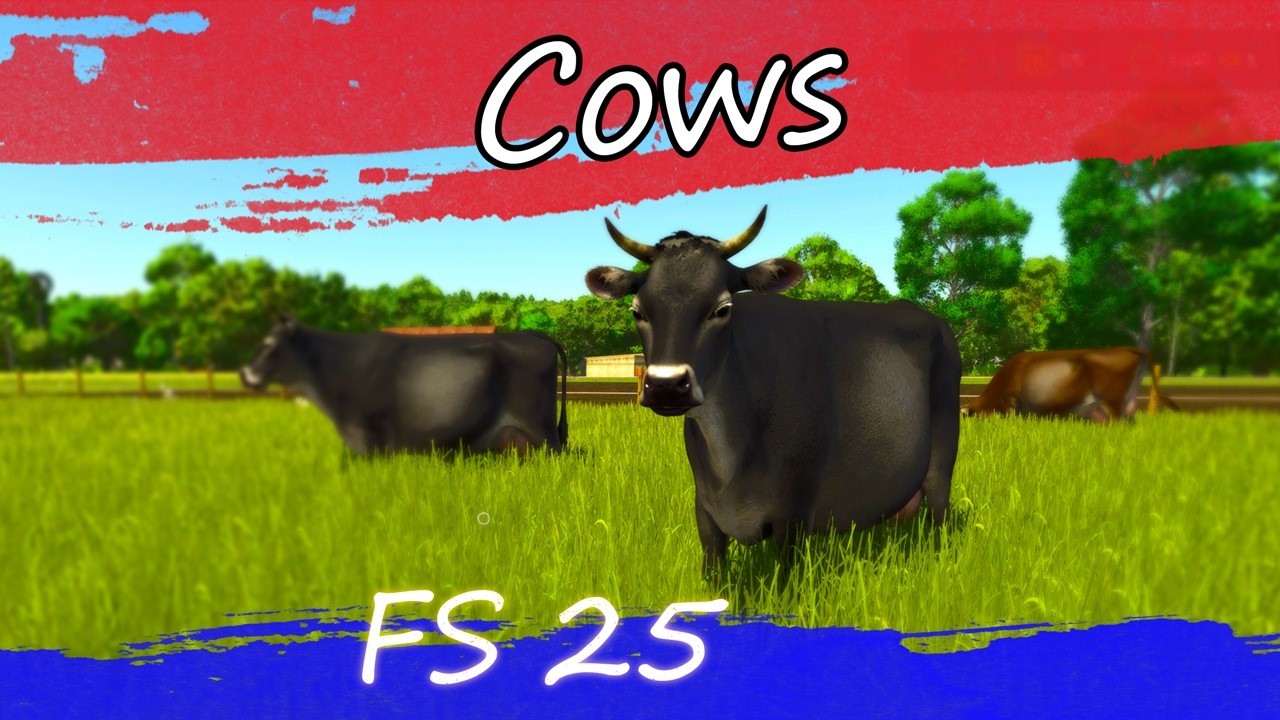 Farming Simulator 25 Cows Beginner Tutorial Guide Youtube
