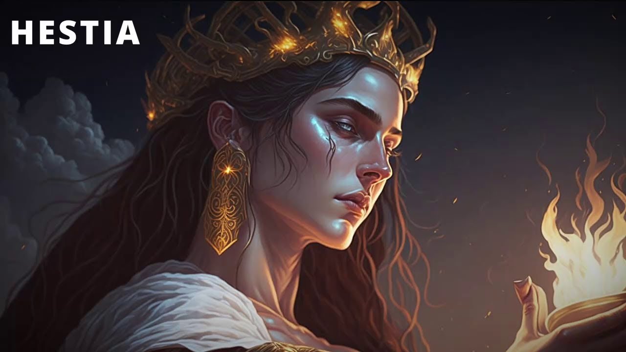 Hestia The Goddess Of The Sacred Fire Greek Mythology Youtube