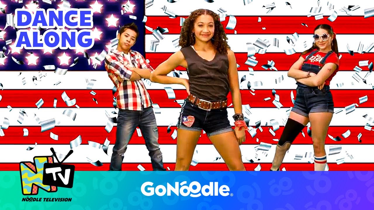 Party In The Usa Music For Kids Dance Along Gonoodle Youtube