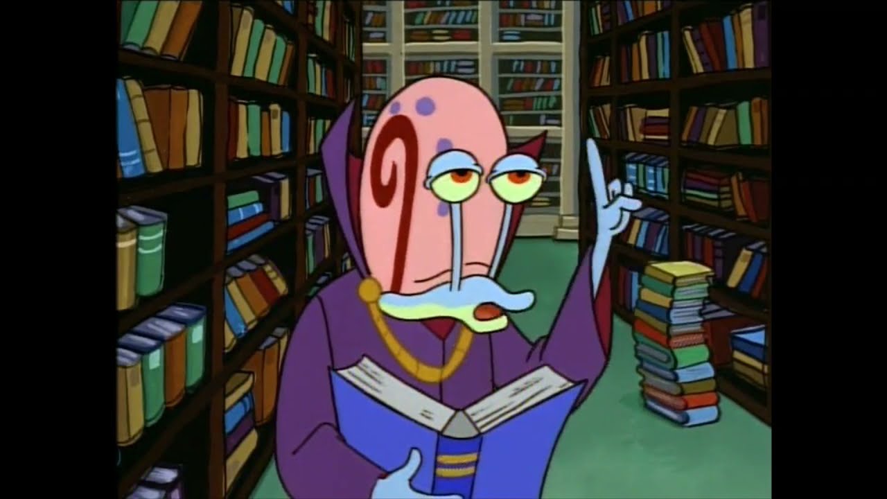 Spongebob Gary S Library Youtube