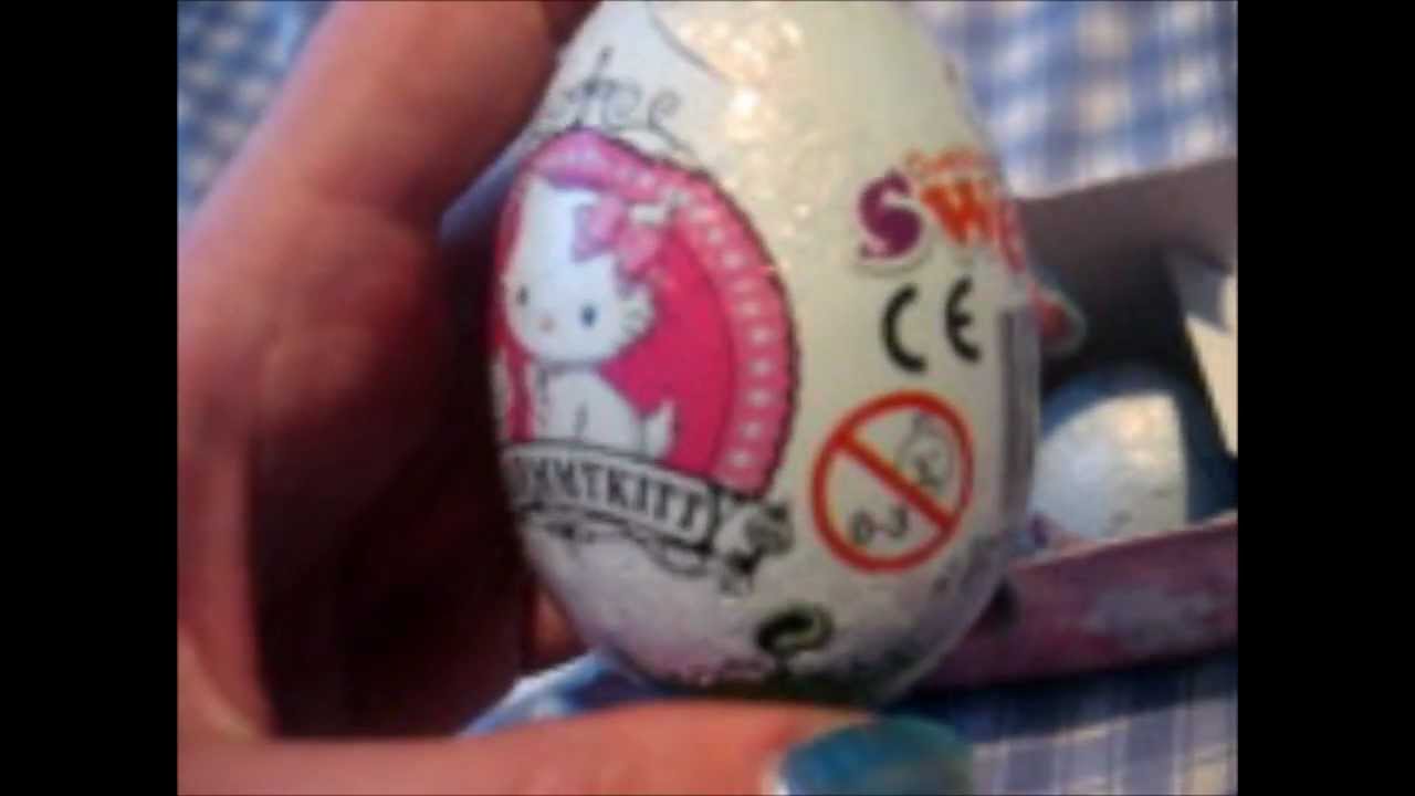Charmmy Kitty Chocolate Eggs Youtube