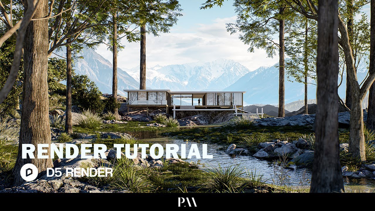 Learn With Me D5 Render Tutorial Exterior Scene 12 Youtube