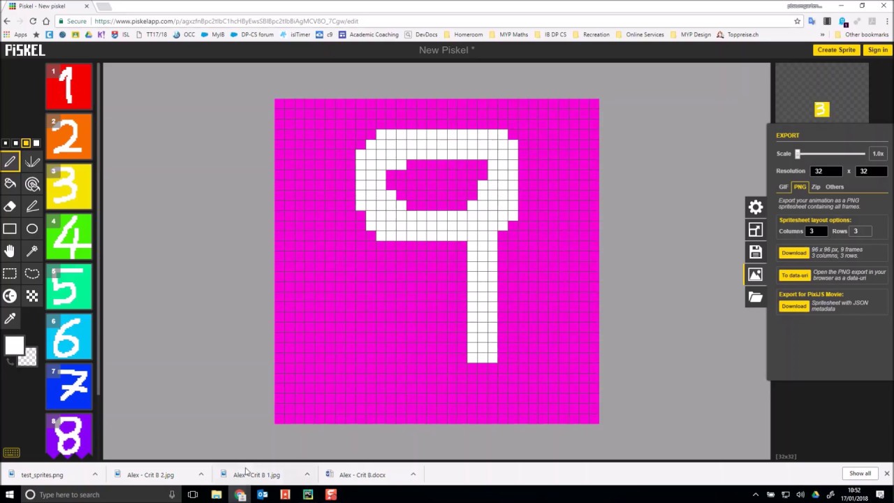 Learning Python 14 Using A Sprite Map Youtube