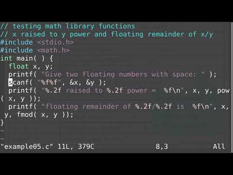 Examples With Programs To Use Math Library Functions In C Programming