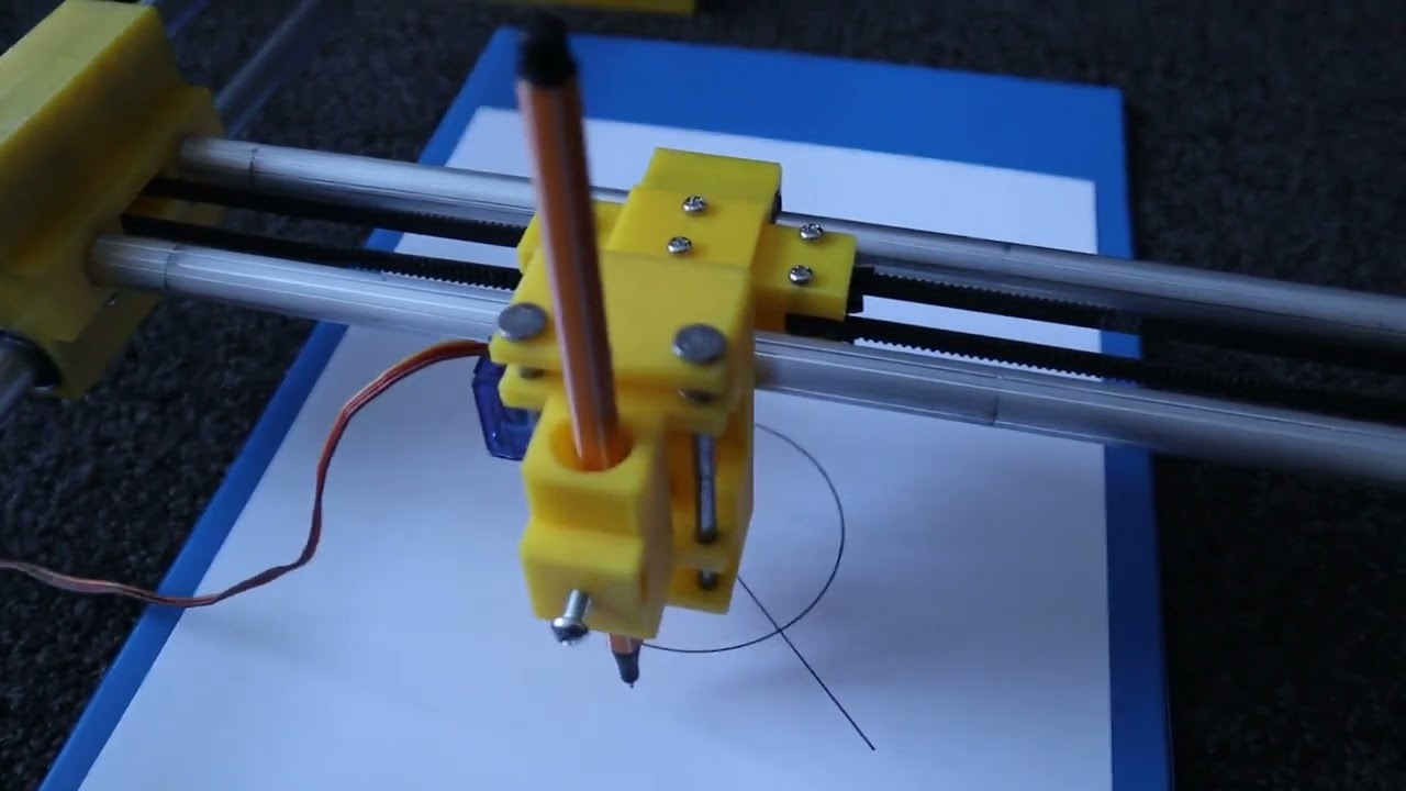 Cnc Plotter Youtube