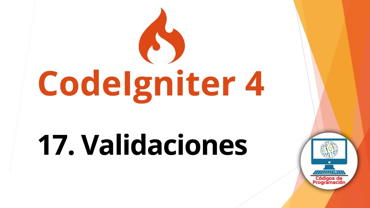 Curso Codeigniter 4 Validar Formularios Youtube