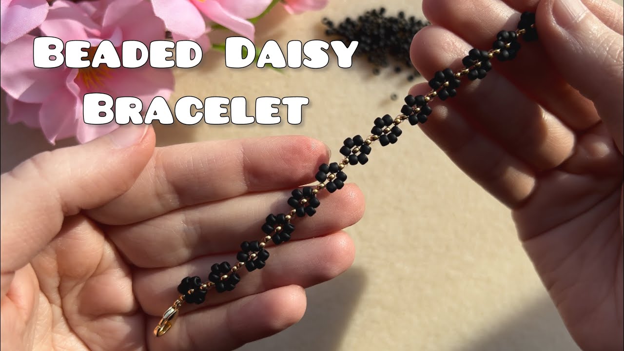 Beaded Daisy Bracelet Tutorial рџњј Youtube