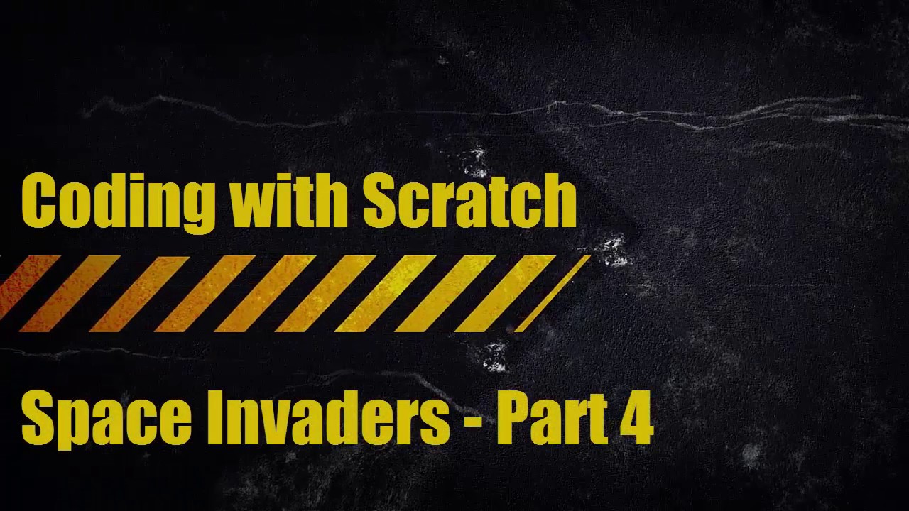Coding With Scratch Space Invaders Part 4 Youtube