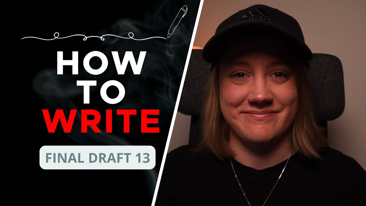 How To Write Final Draft 13 Tutorial Youtube
