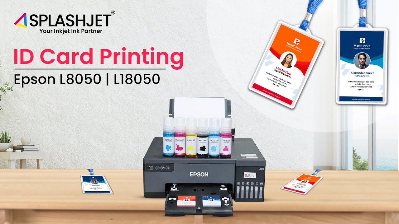 Id Card Template Psd For Epson L8050 Ink Cartridge Infoupdate Org