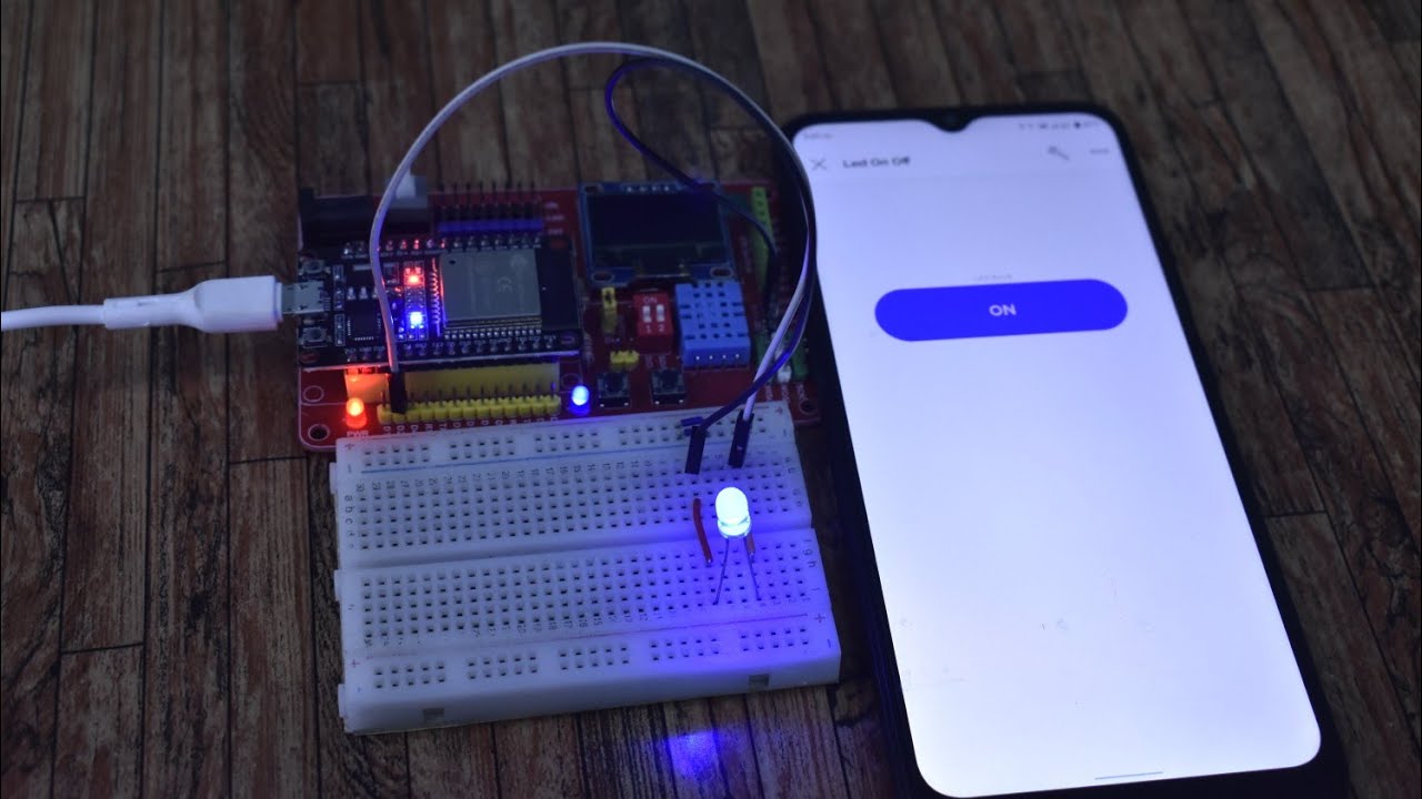 How To Use New Blynk App With An Esp32 Board Esp32 Project Nbkomputer