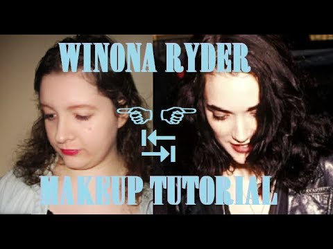 Winona Ryder Inspired Makeup Tutorial Youtube